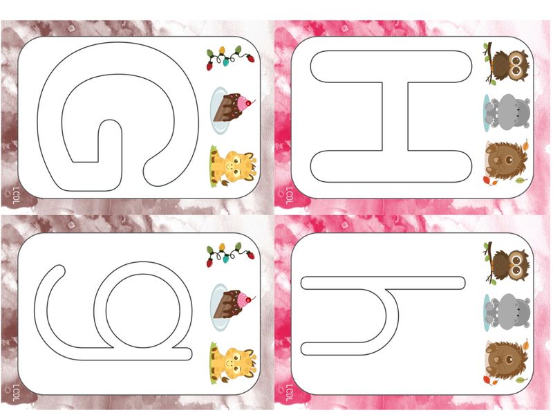 ABECEDAIRE LETTRE PATE A MODELER