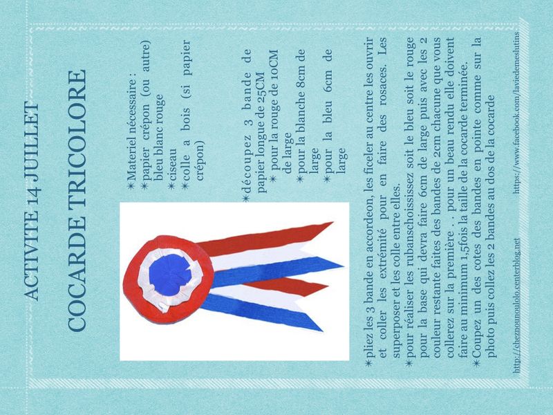 activite 14 juillet